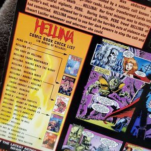 Other | Hellina Mega Action Figure Blood Splattered Hellina With Cape ...